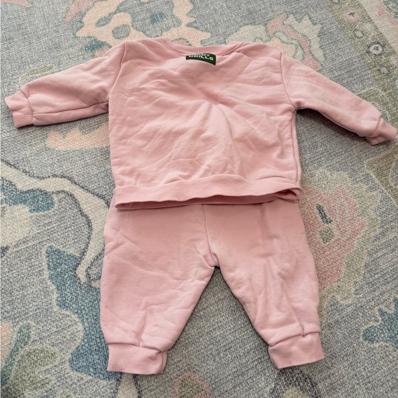 Daily Drills | Matching Sets | Daily Drills Pink Baby Sweat Set | Poshmark